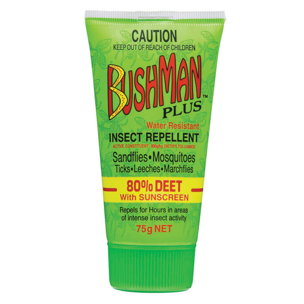 BUSHMAN Insect Repellent Plus with Sunscreen 75g — Aussie Digger ...