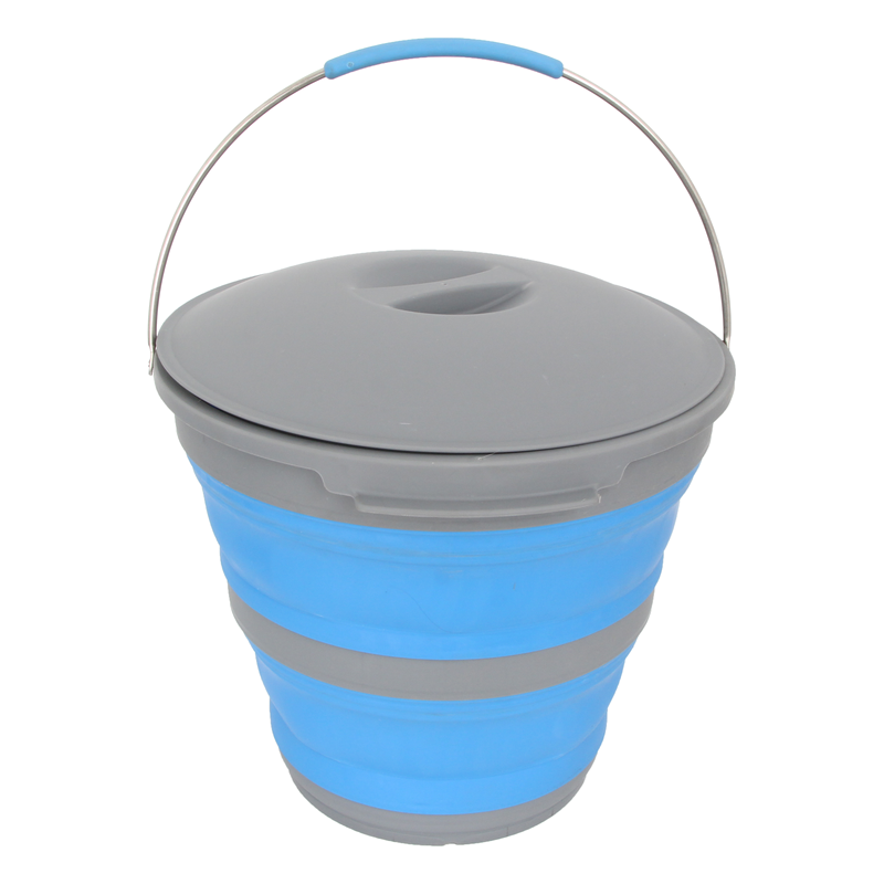 COMPANION Pop Up Bucket with Lid 10L — Aussie Digger Camping & Workwear