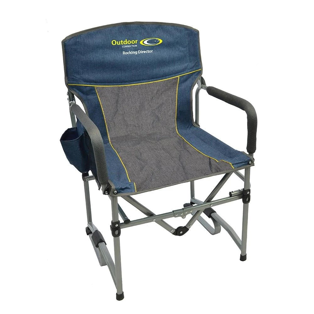 OUTDOOR CONNECTION Rocking Director Chair — Aussie Digger Camping ...