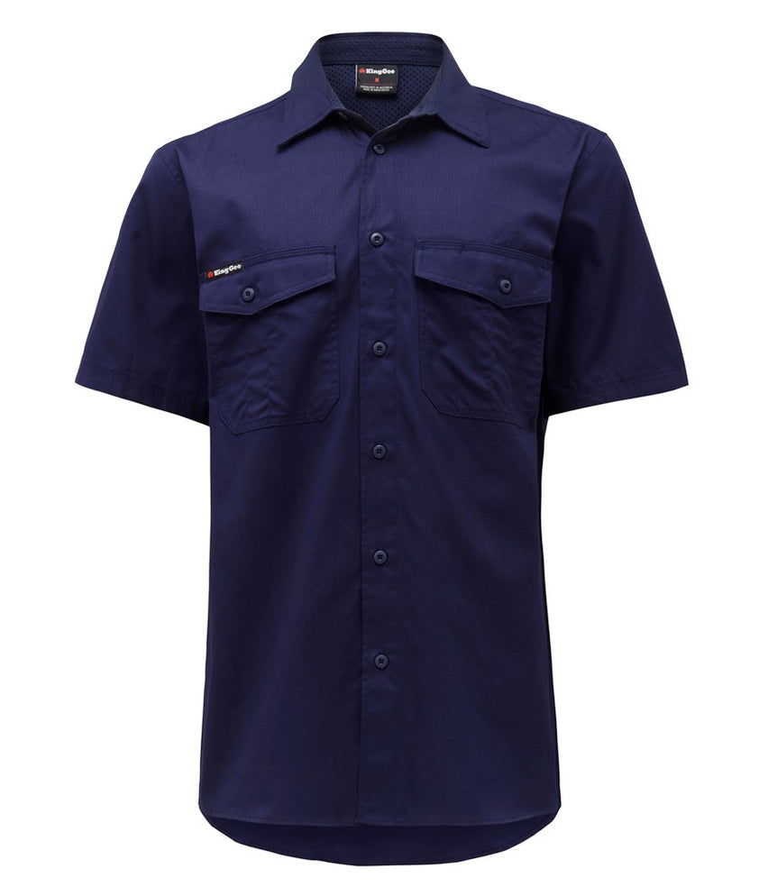 KING GEE Workcool 2 Short Sleeve Shirt — Aussie Digger Camping & Workwear