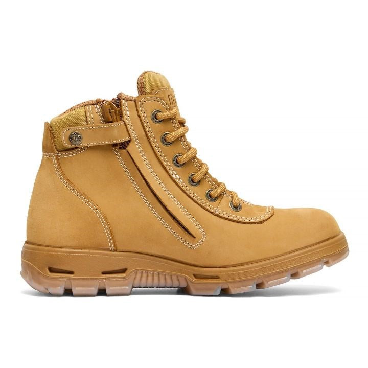 REDBACK Cobar Nubuck Zip/Lace Non-Safety Boot — Aussie Digger Camping ...